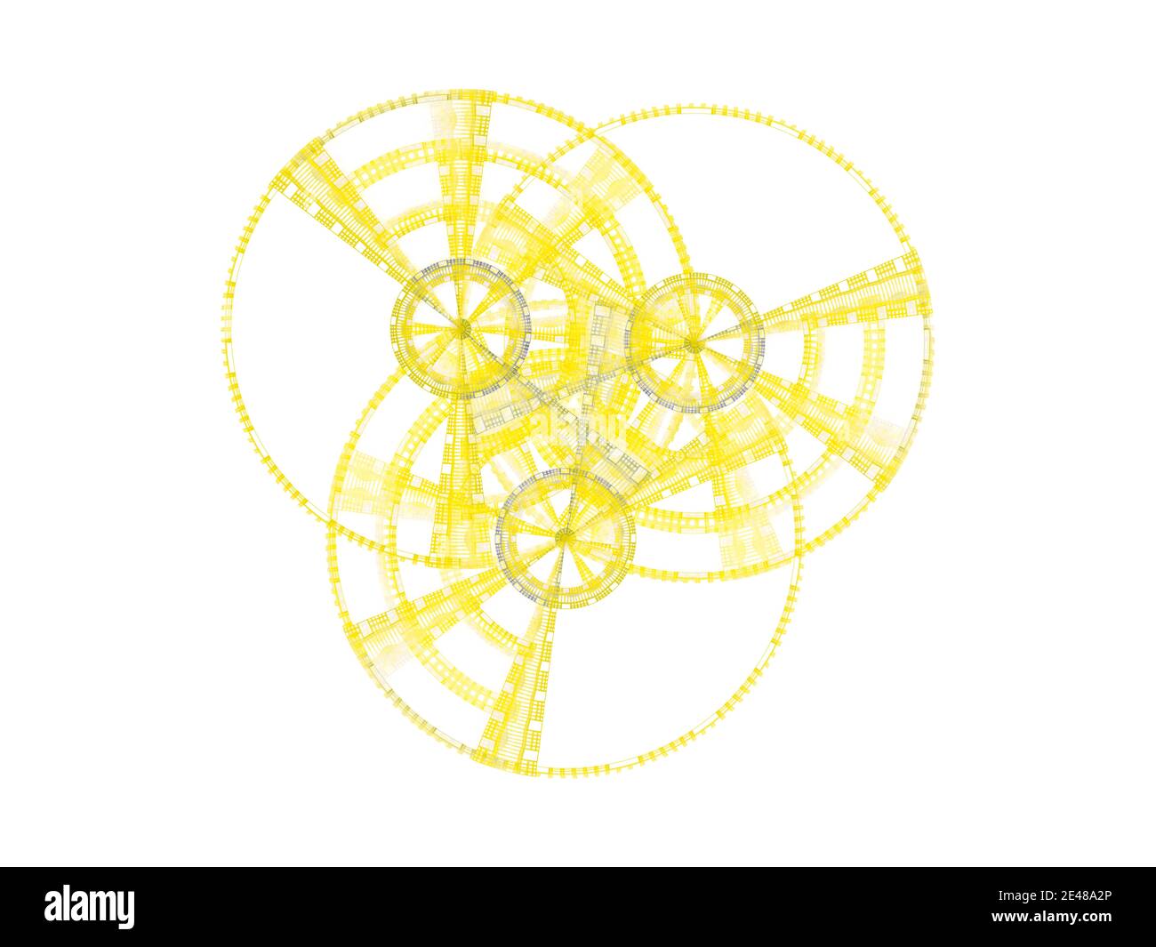 Mandelbulb fractal Cut Out Stock Images & Pictures - Alamy