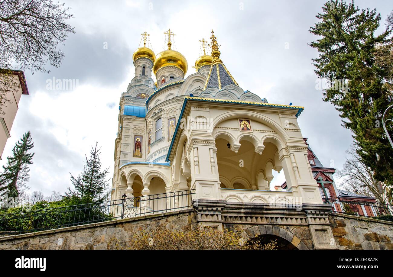 Czech republic karlovy vary orthodox hi-res stock photography and ...