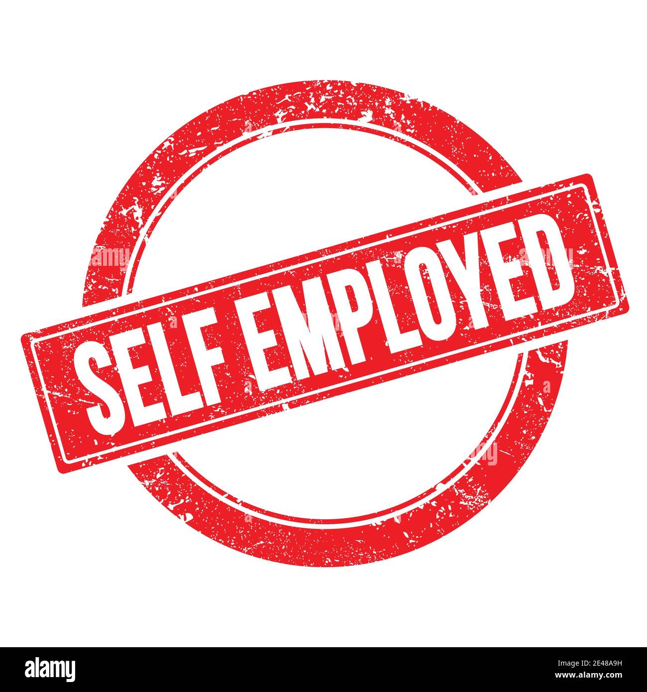 Self employed stamp hi-res stock photography and images - Alamy