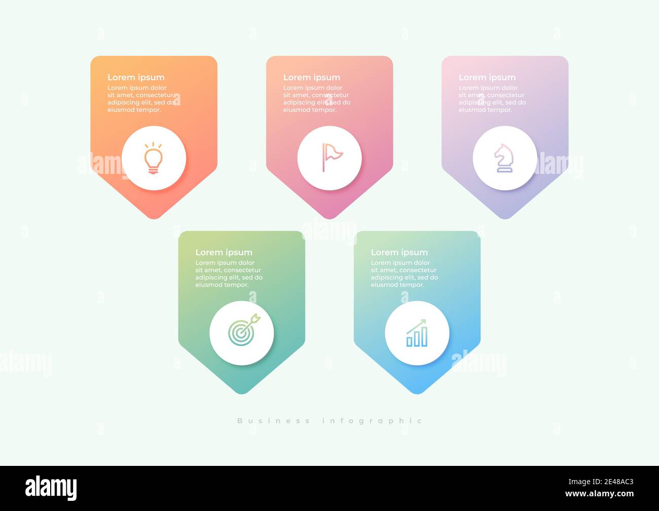 Infographic label design and marketing icons can be used for workflow ...