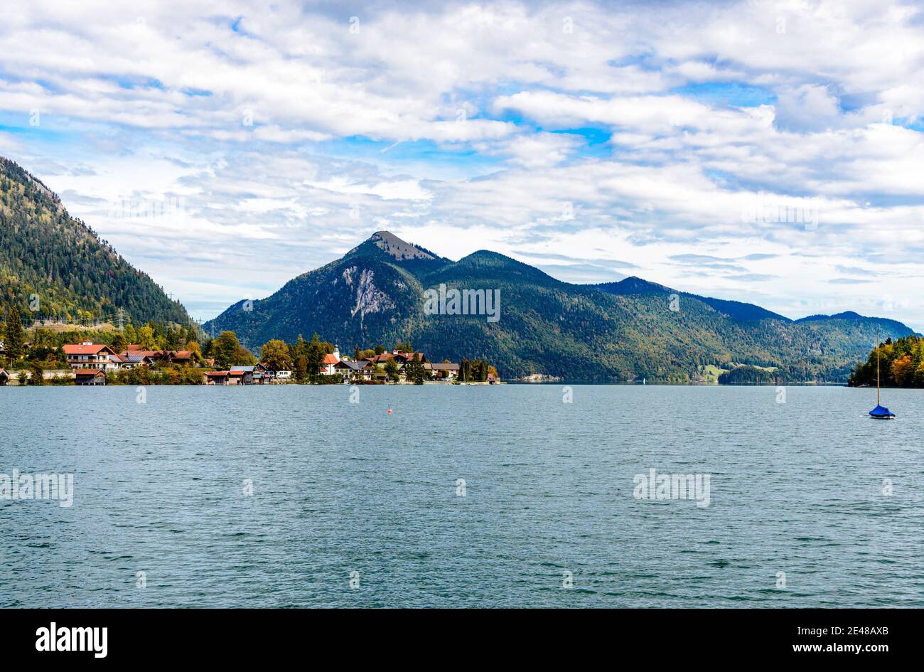 Walchensee lake hi-res stock photography and images - Alamy