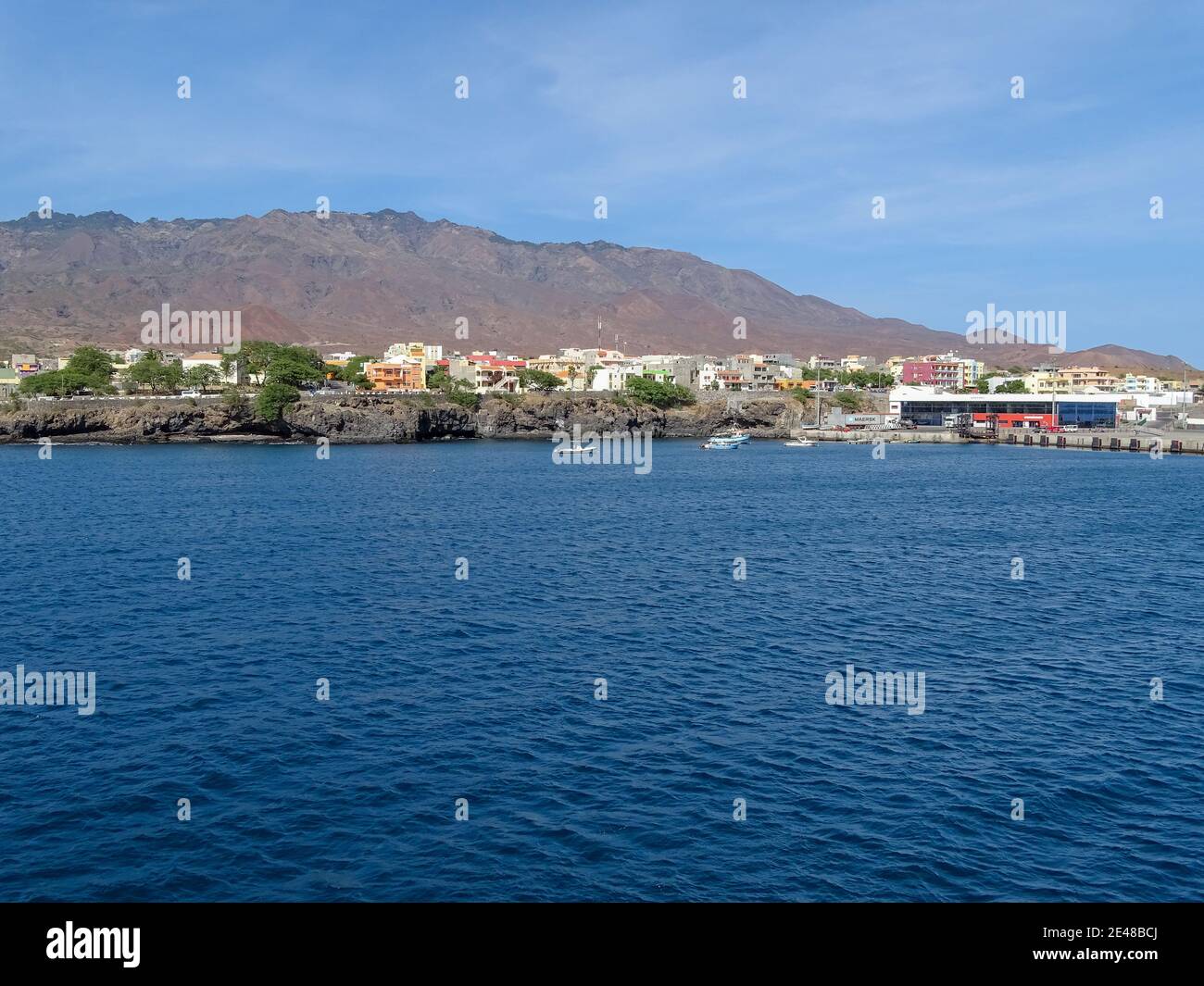 Cape Verde, Sao Vicente island, Mindelo city Stock Photo - Alamy