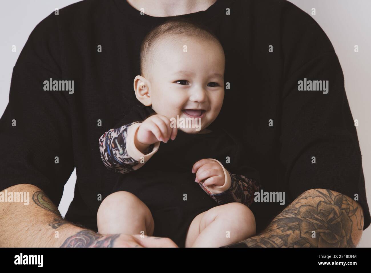 Inked baby hi-res stock photography and images - Alamy