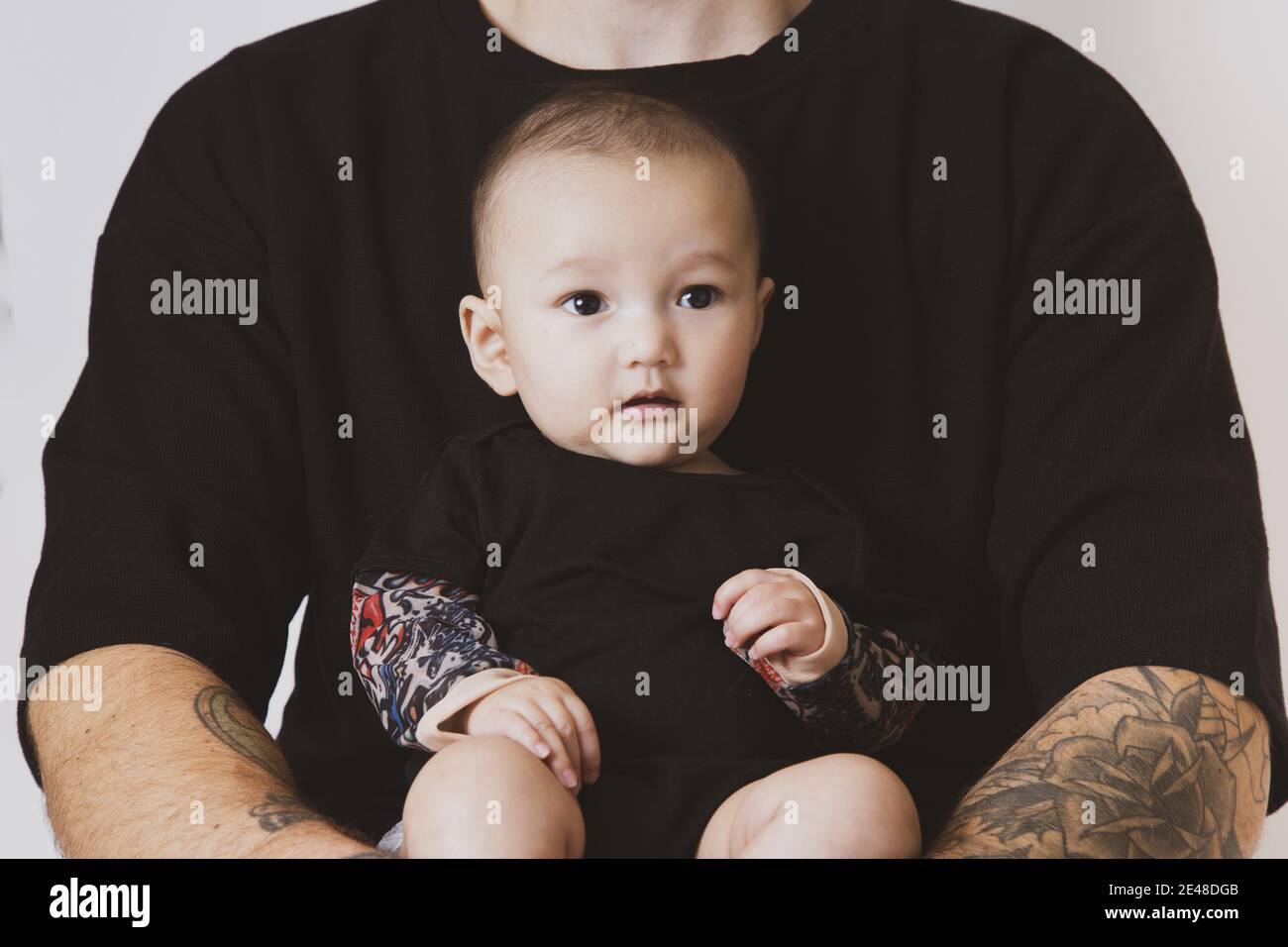 Inked baby hi-res stock photography and images - Alamy