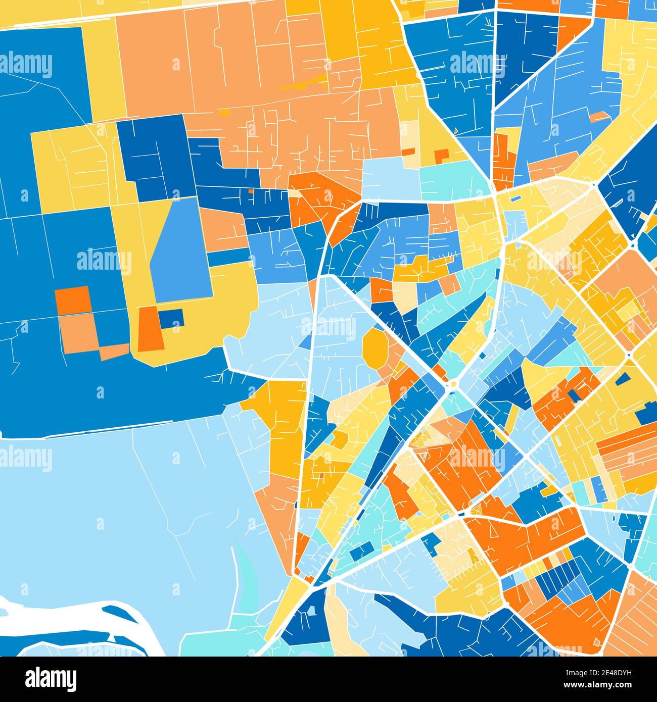 Shkoder map Stock Vector Images - Alamy