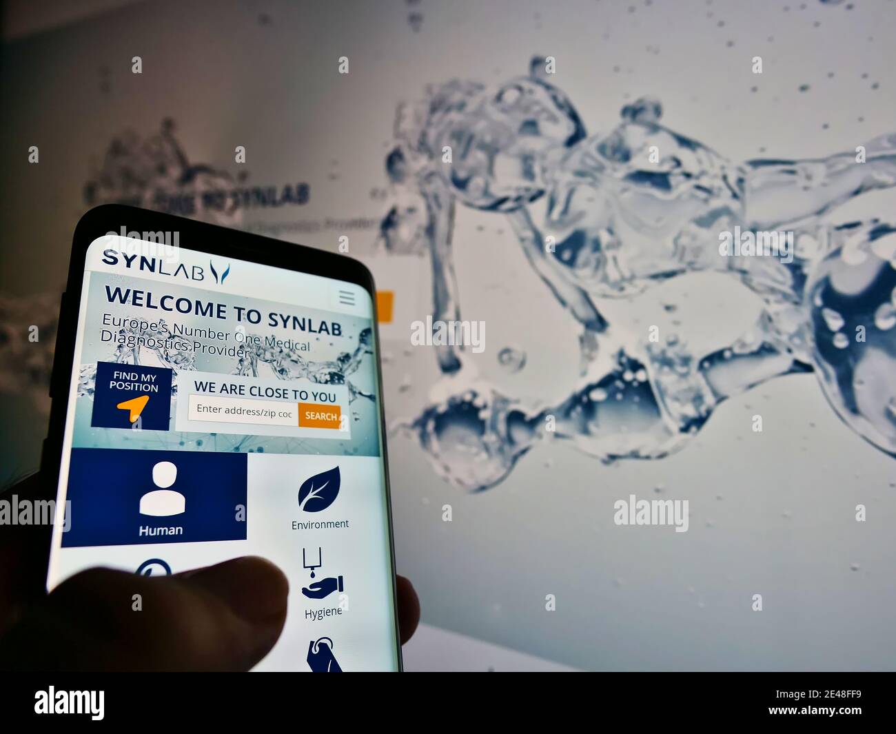 Synlab logo hi-res stock photography and images - Alamy