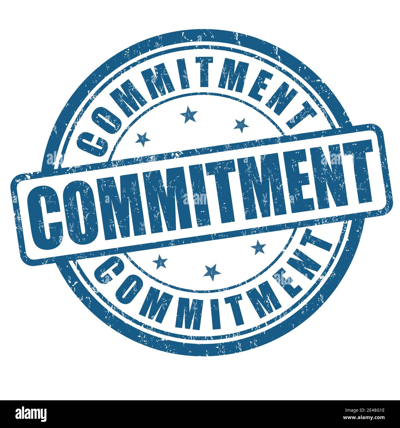Commitment rubber stamp hi-res stock photography and images - Alamy