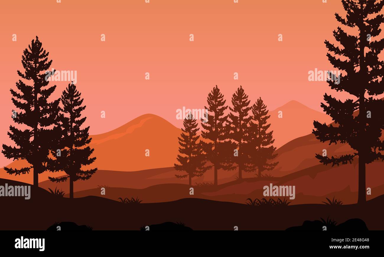 Stunning edge on view Stock Vector Images - Alamy