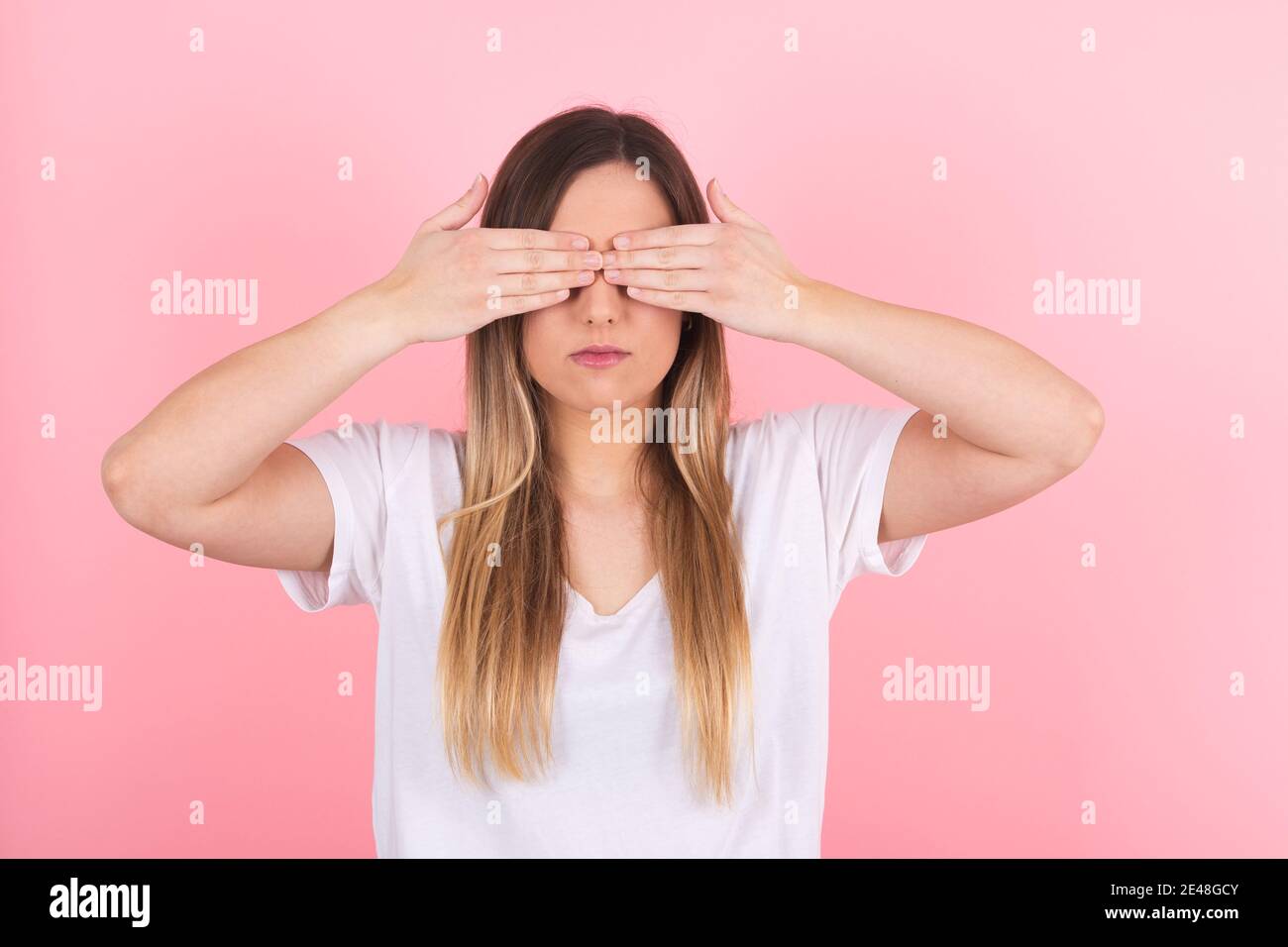 Young woman covers hi-res stock photography and images - Alamy