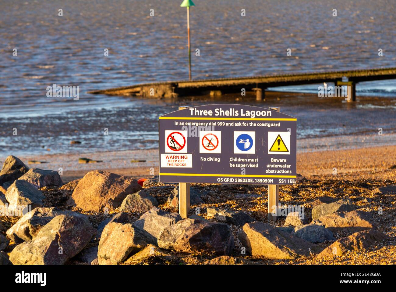 Three shells beach and lagoon hi-res stock photography and images - Alamy