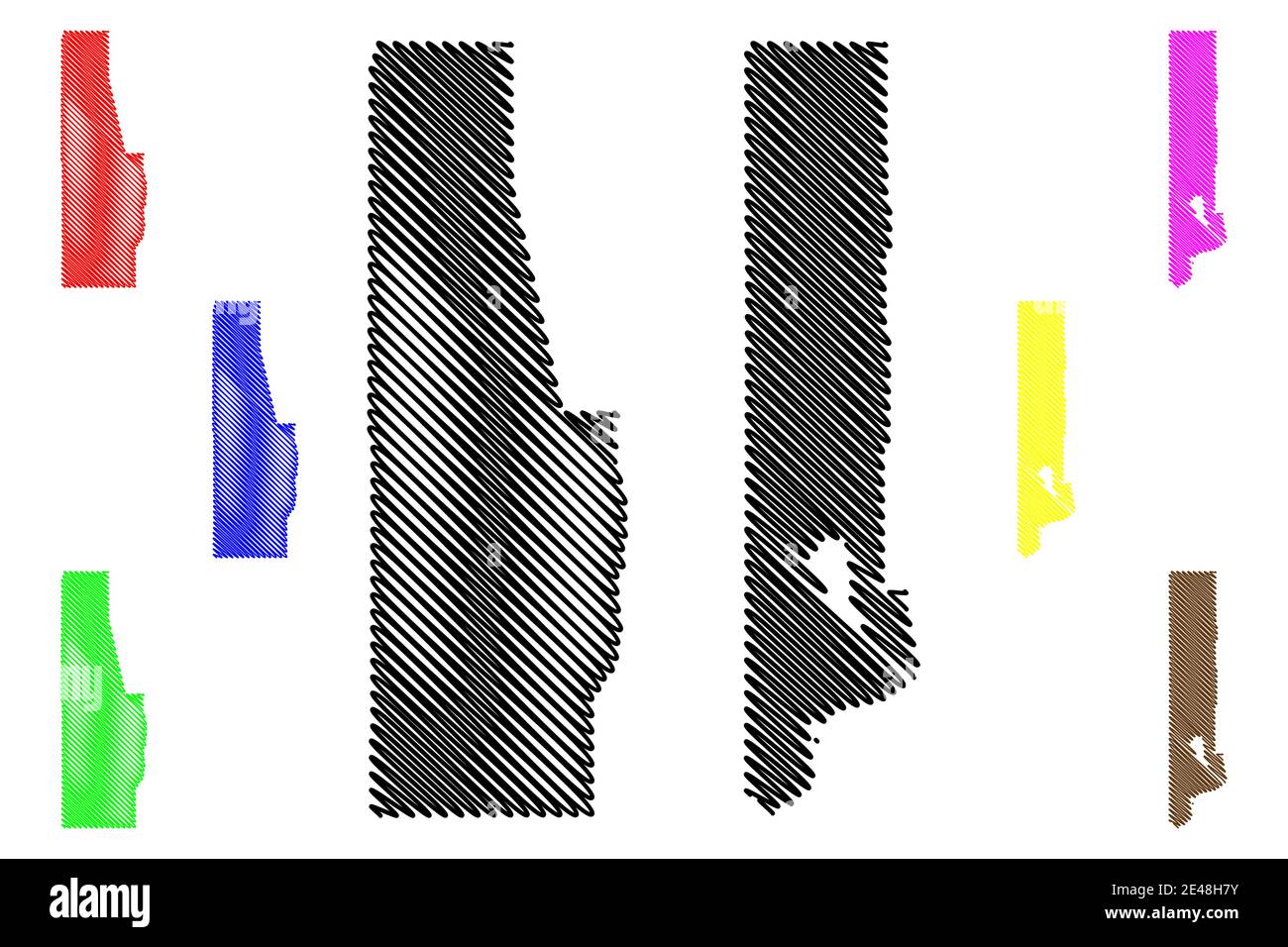 Washoe and Eureka County, Nevada (U.S. county, United States of America ...