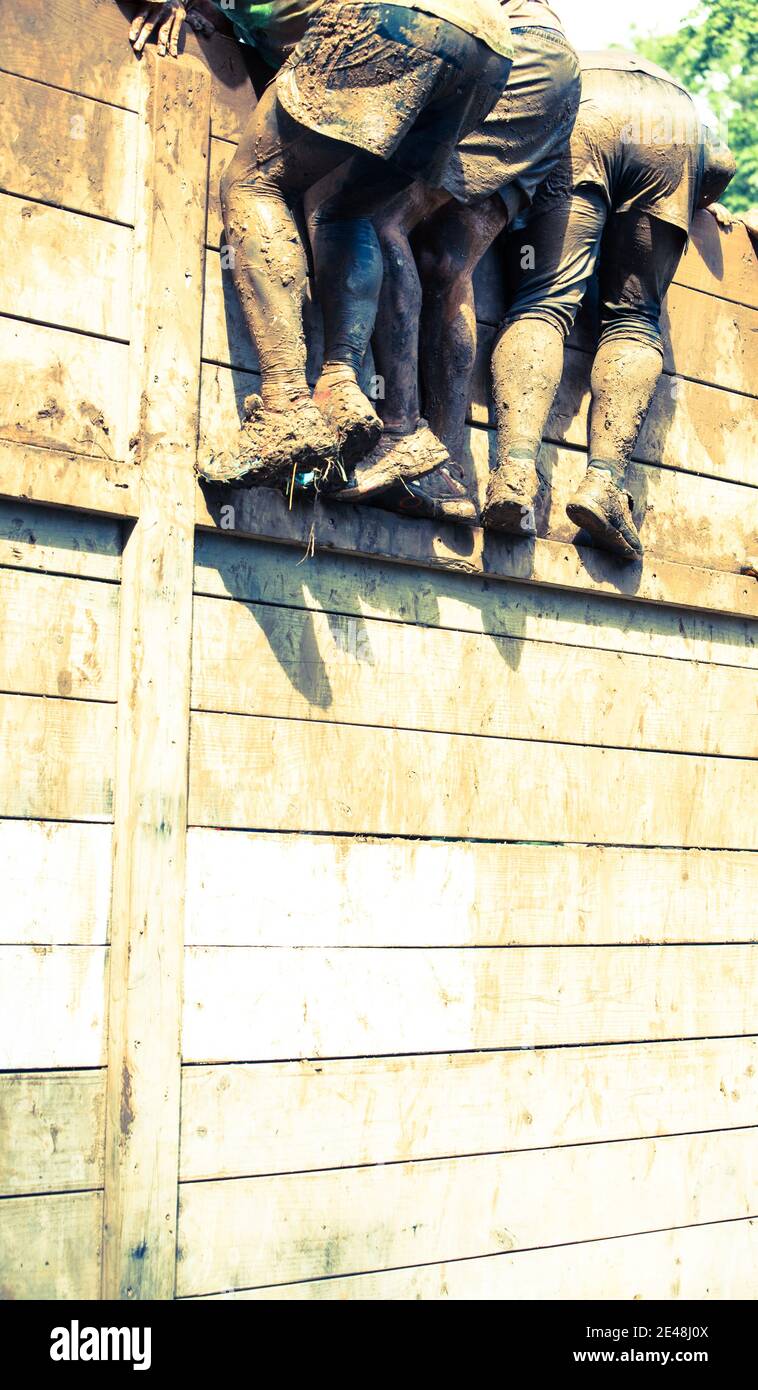 Plastered legs hi-res stock photography and images - Alamy