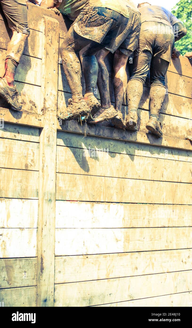 Plastered legs hi-res stock photography and images - Alamy