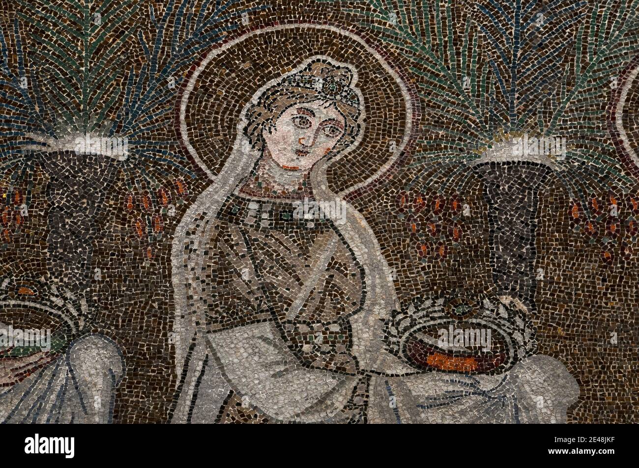 Mosaic detail from procession hi-res stock photography and images - Alamy