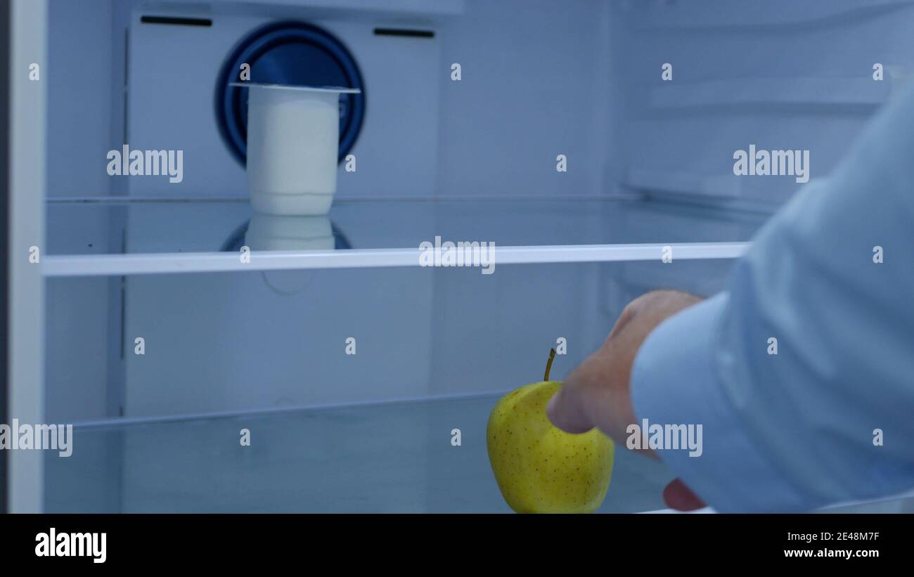 Empty fridge man hi-res stock photography and images - Alamy