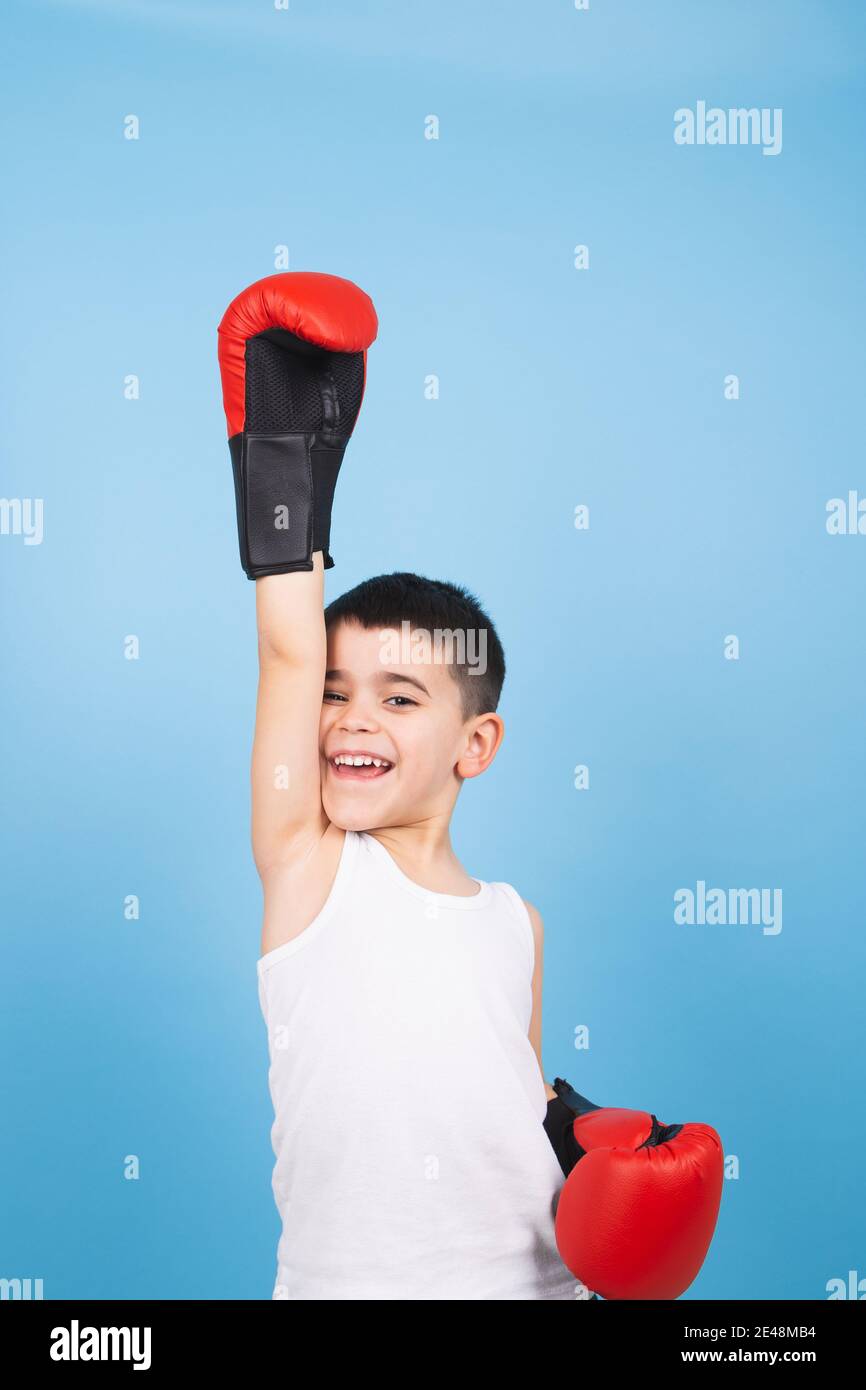 Child boxer hi-res stock photography and images - Alamy