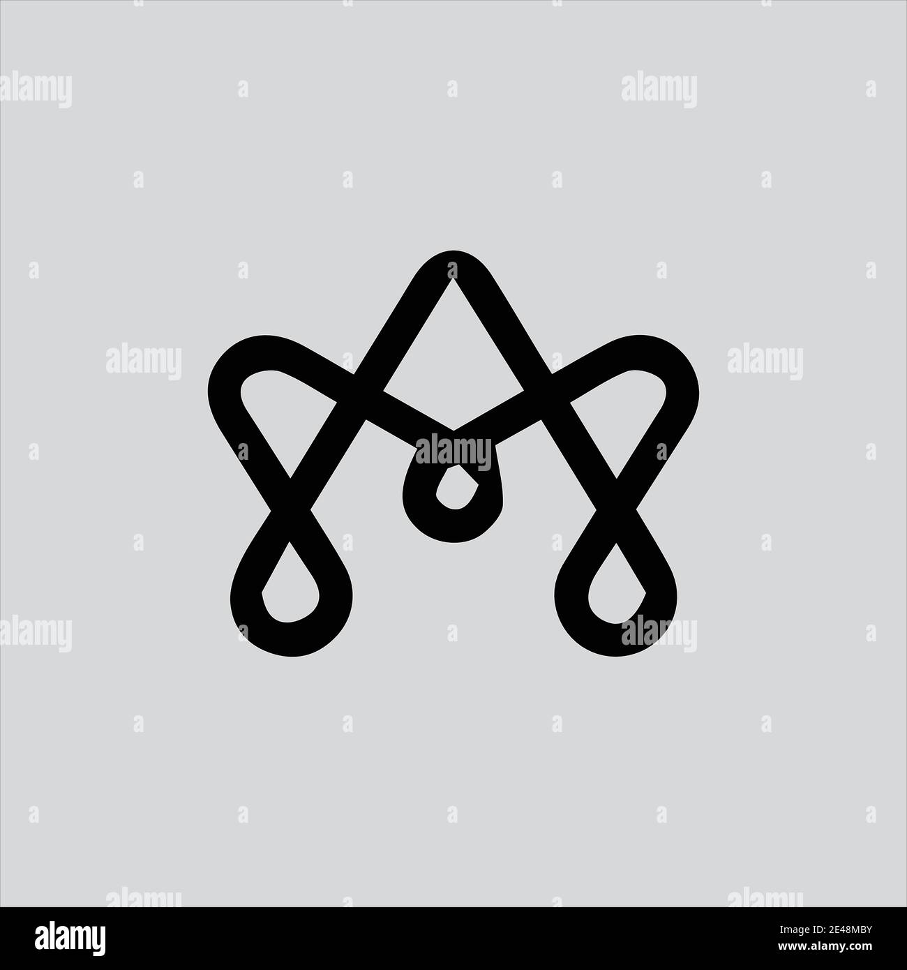 Vector alphabet monogram set Stock Vector Image & Art - Alamy