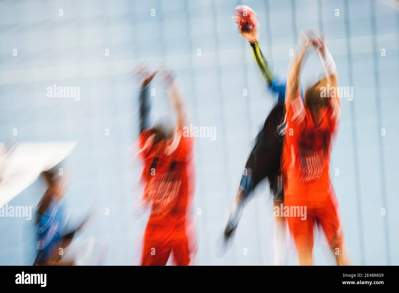 Handball players hi-res stock photography and images - Alamy