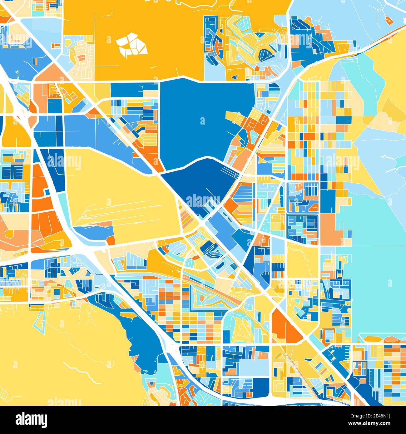 Map of henderson hi-res stock photography and images - Alamy
