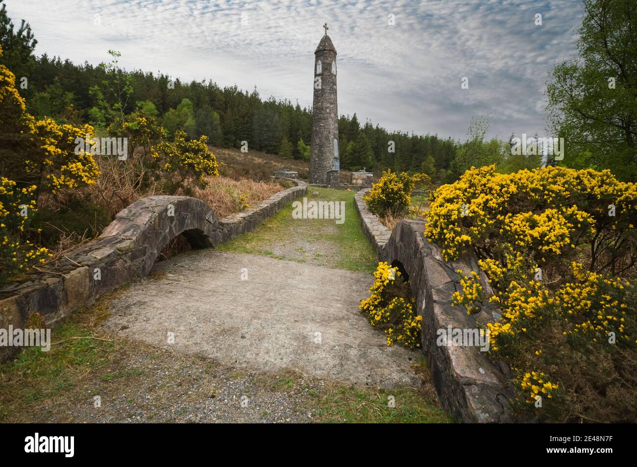 Monument to Liam Lynch (former IRA leader) in the Knockmealdown ...