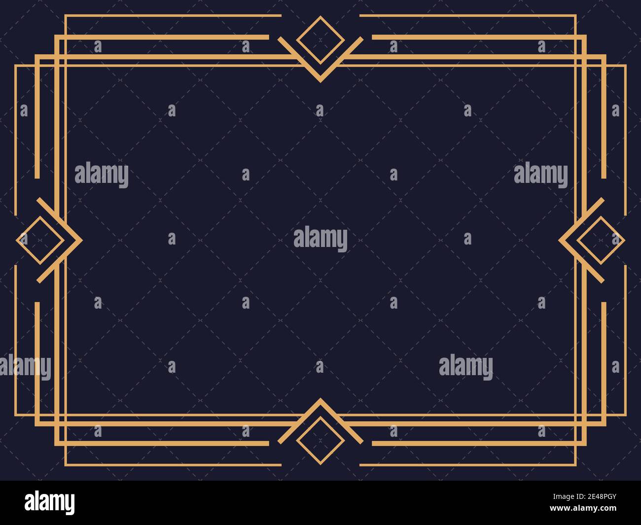 1920s Art Deco Borders