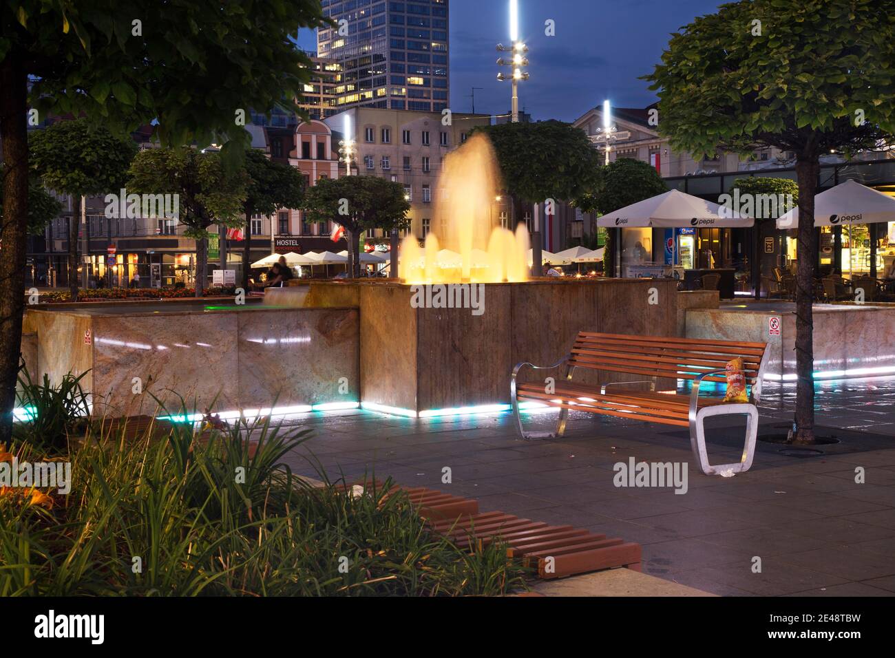 Katowice market square hi-res stock photography and images - Alamy
