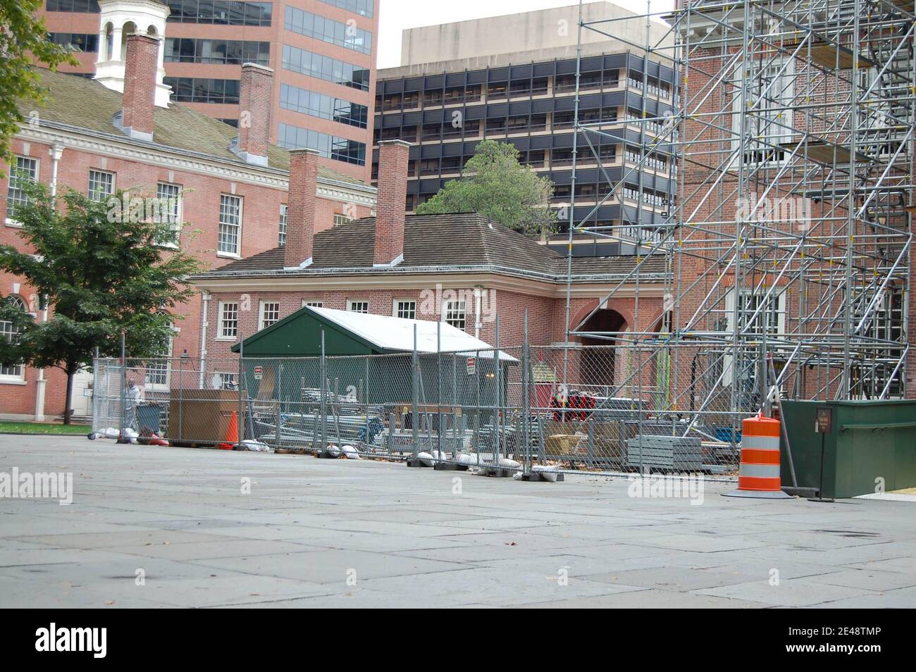 Philadelphia USA Independence Hall George Washingtons home lived repair ...