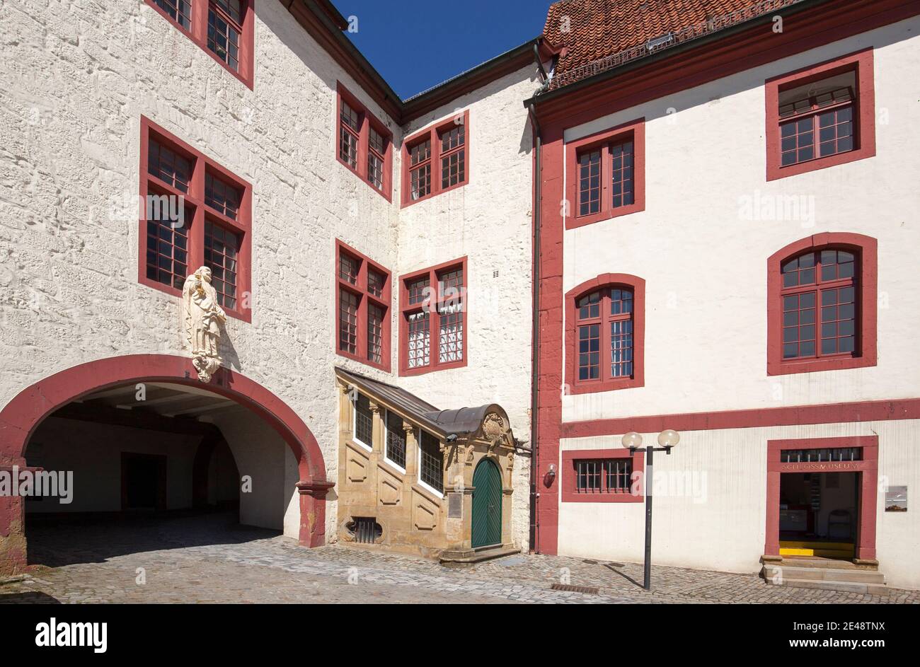 Castle, castle, Bad Iburg Stock Photo - Alamy