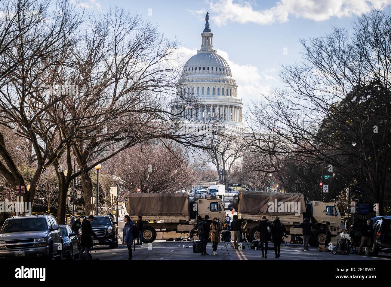 Joe Biden and Kamala Harris Presidential Inauguration in Washington DC ...