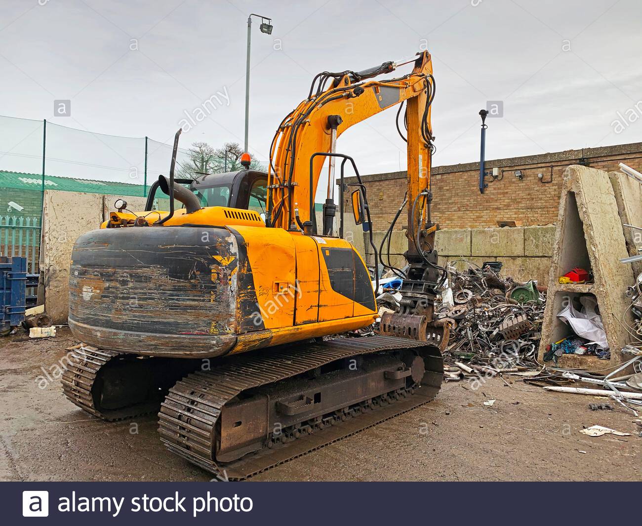 Junk Yard Scrap Yard In High Resolution Stock Photography and Images ...