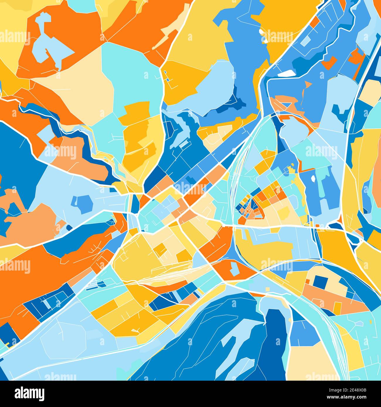 Map of carinthia hi-res stock photography and images - Alamy
