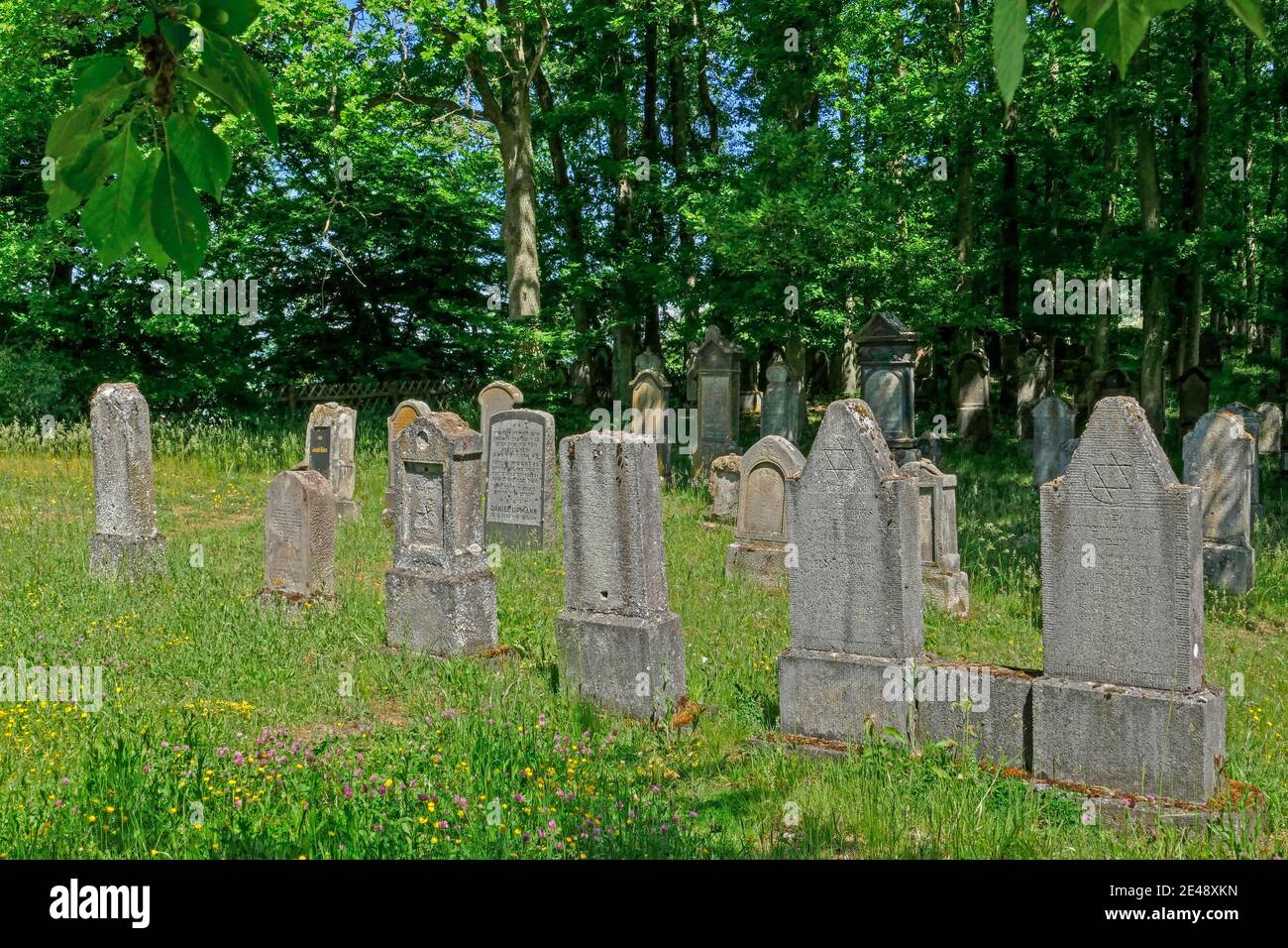 Jewish cemetery near beilstein hi-res stock photography and images - Alamy