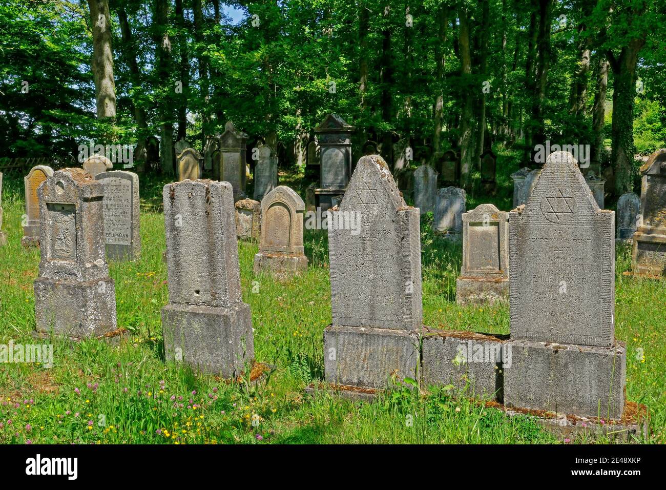 Jewish cemetery near beilstein hi-res stock photography and images - Alamy