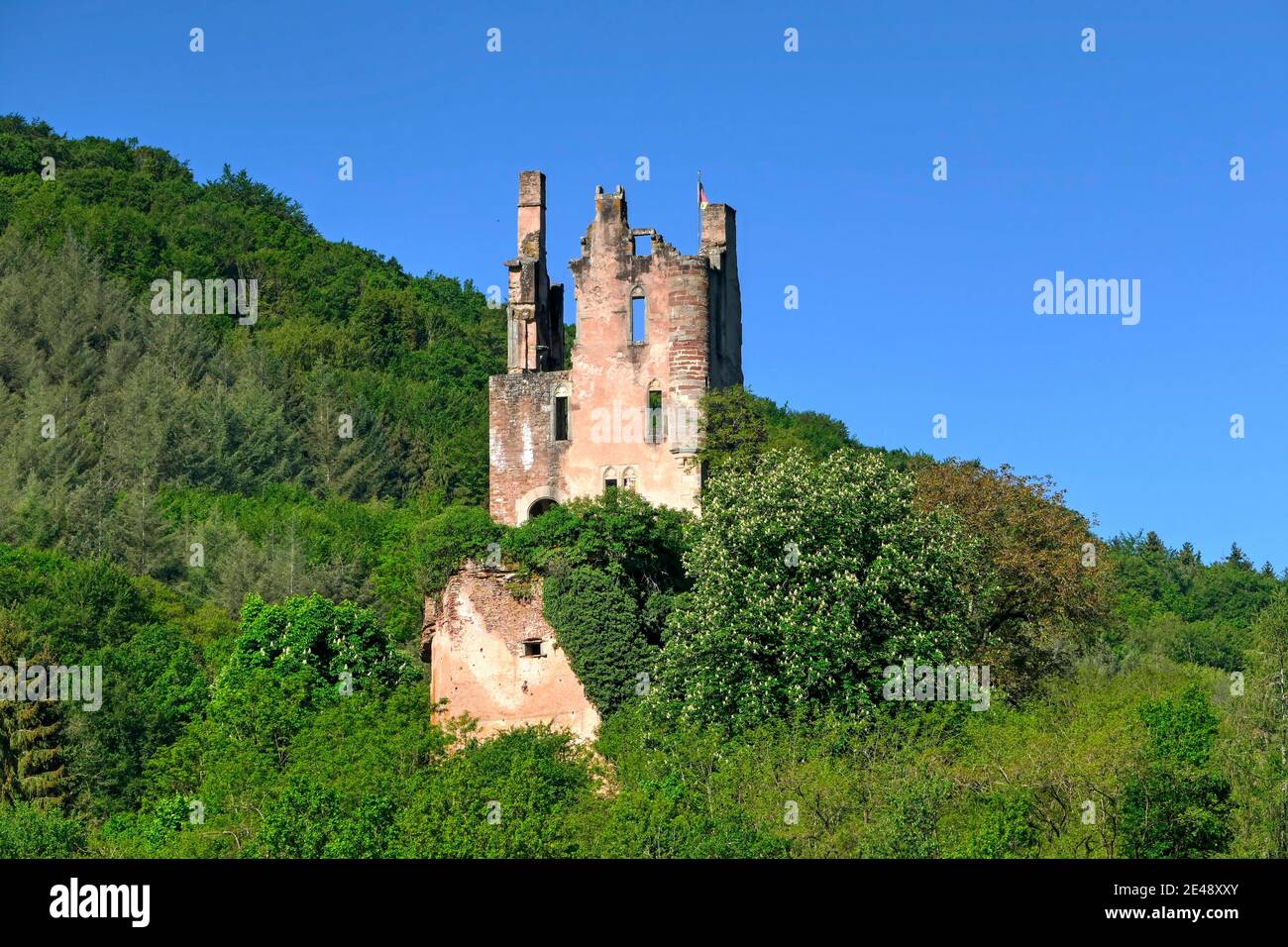 Ramstein castle in the kylltal near kordel hi-res stock photography and ...
