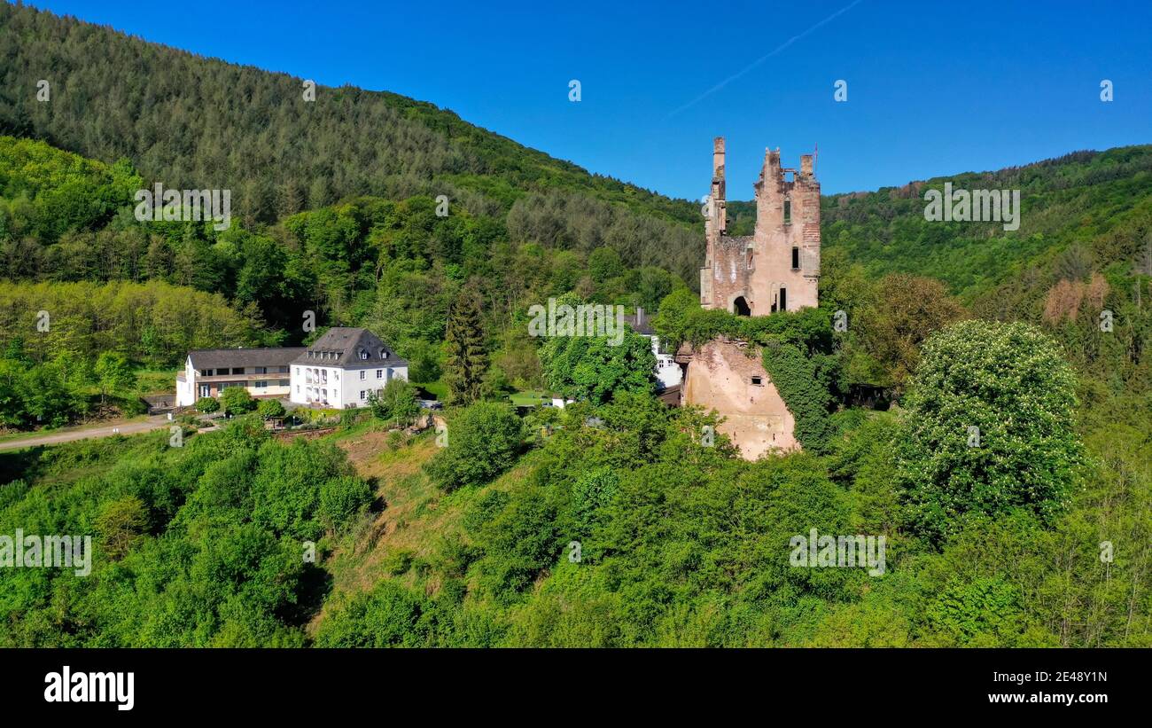 Ramstein castle in the kylltal near kordel hi-res stock photography and images - Alamy