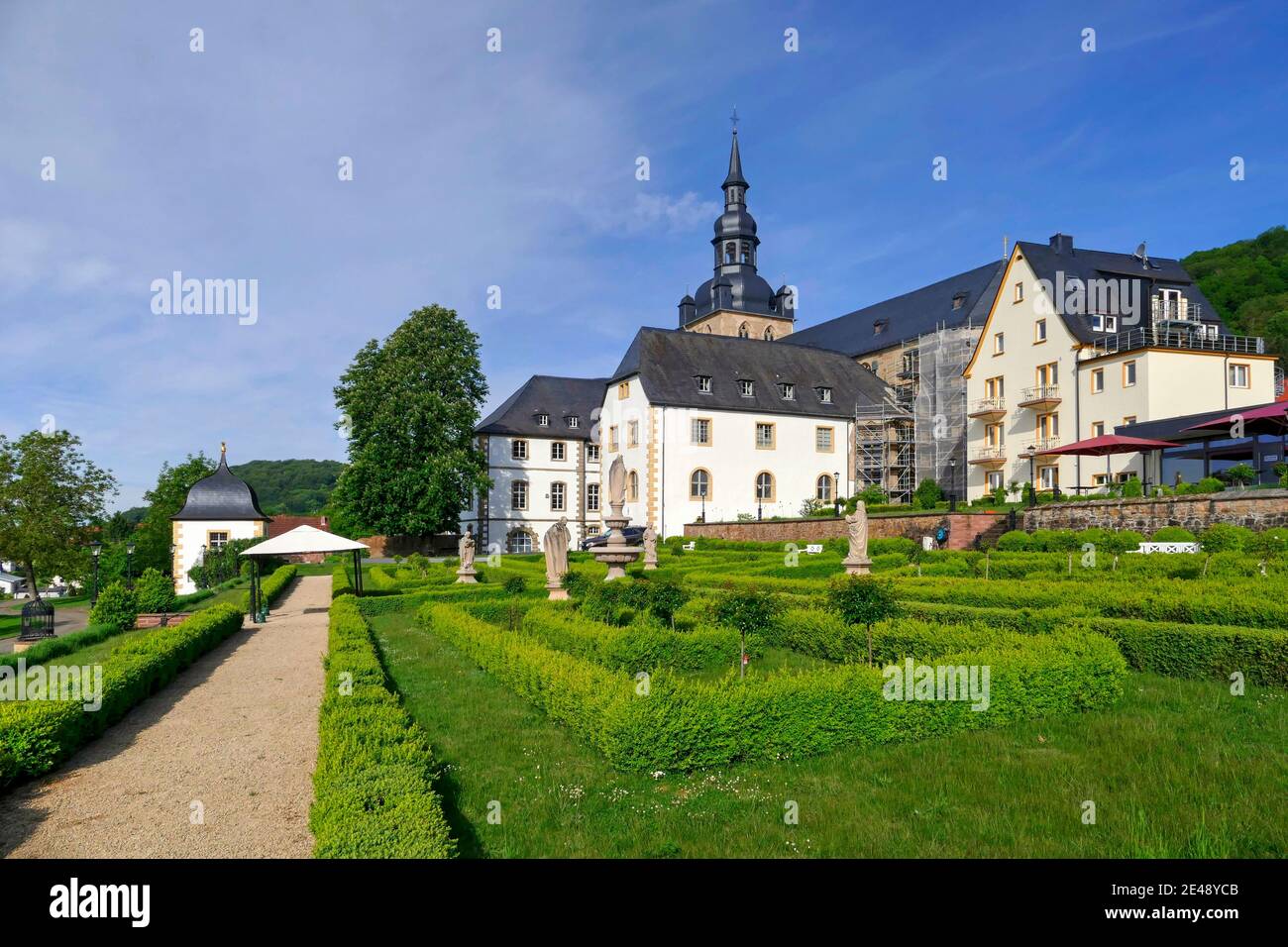 Benedictine Abbey St. Mauritius in Tholey, Saarland, Germany Stock ...