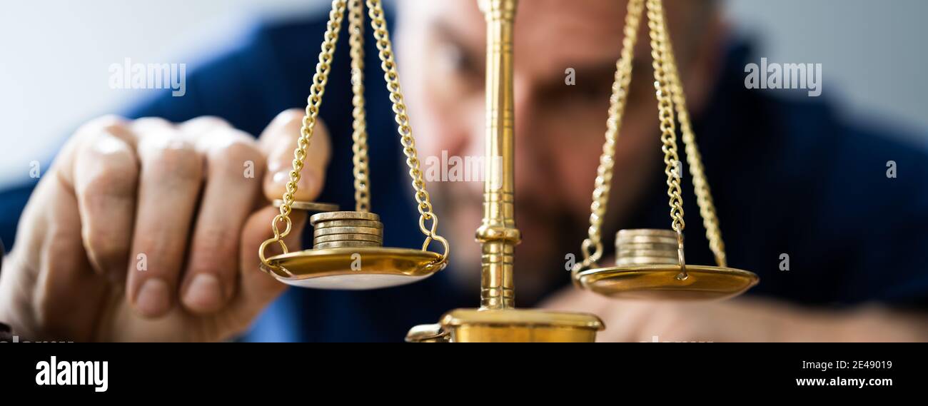 Balance Scales Money High Resolution Stock Photography and Images - Alamy