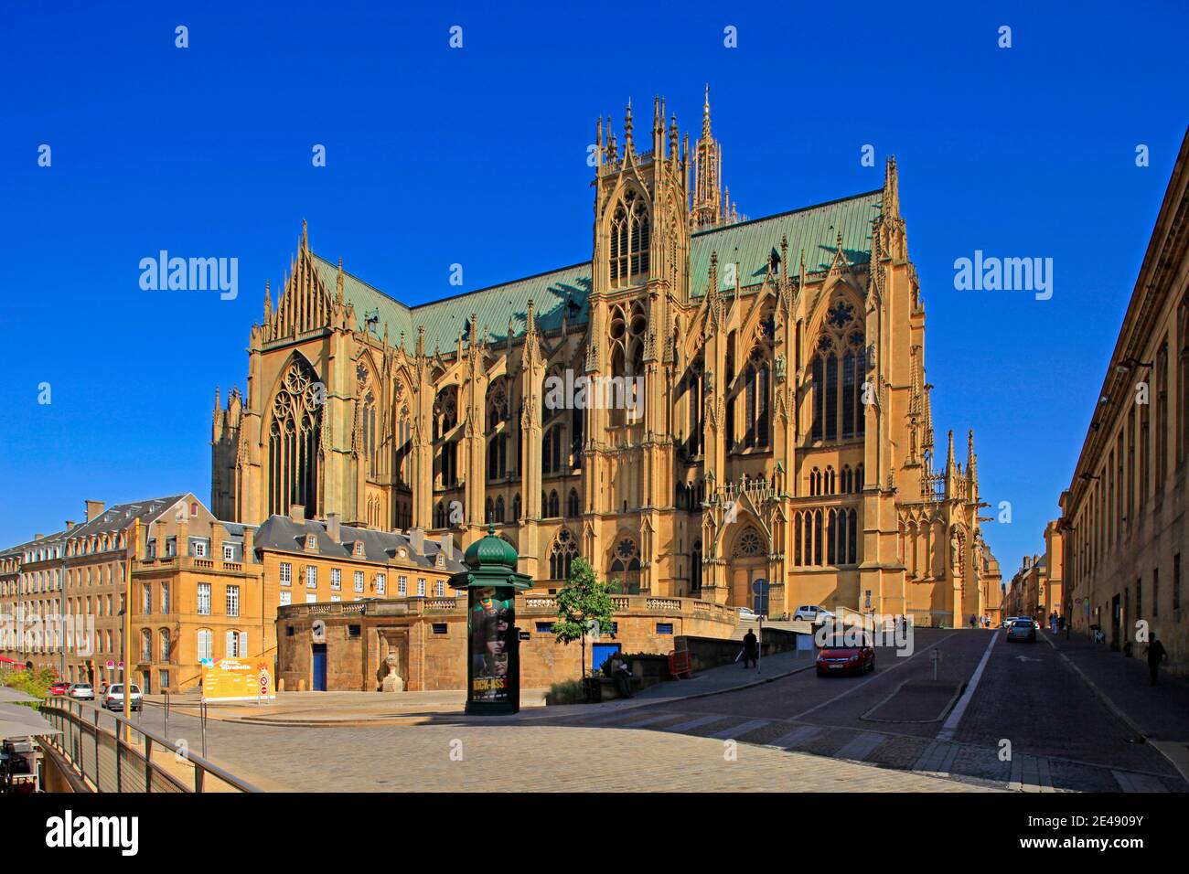 Metz cathedral in metz hi-res stock photography and images - Alamy