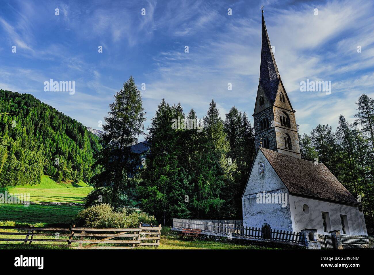 Christian church surrounded green forest hi-res stock photography and ...