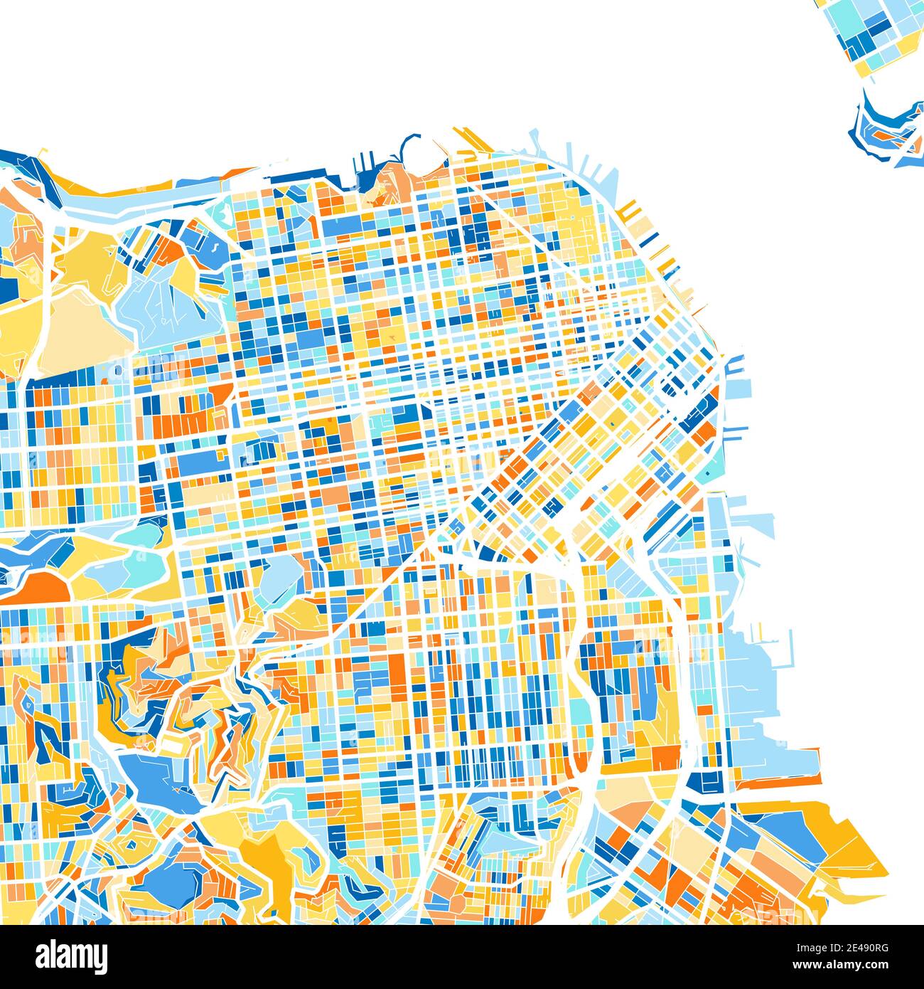 Sanfrancisco california Stock Vector Images - Alamy