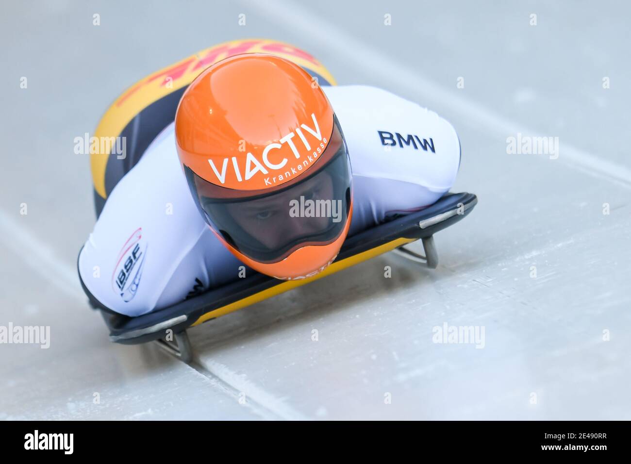 22 January 2021, Bavaria, Schönau Am Königssee: Skeleton: World Cup ...