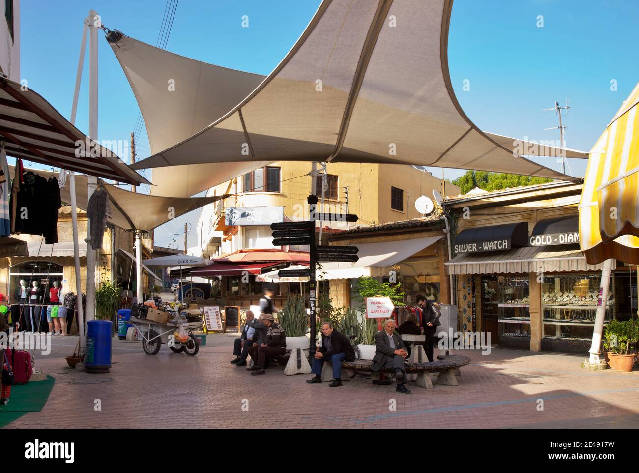 View of north Nicosia. Cyprus Stock Photo - Alamy