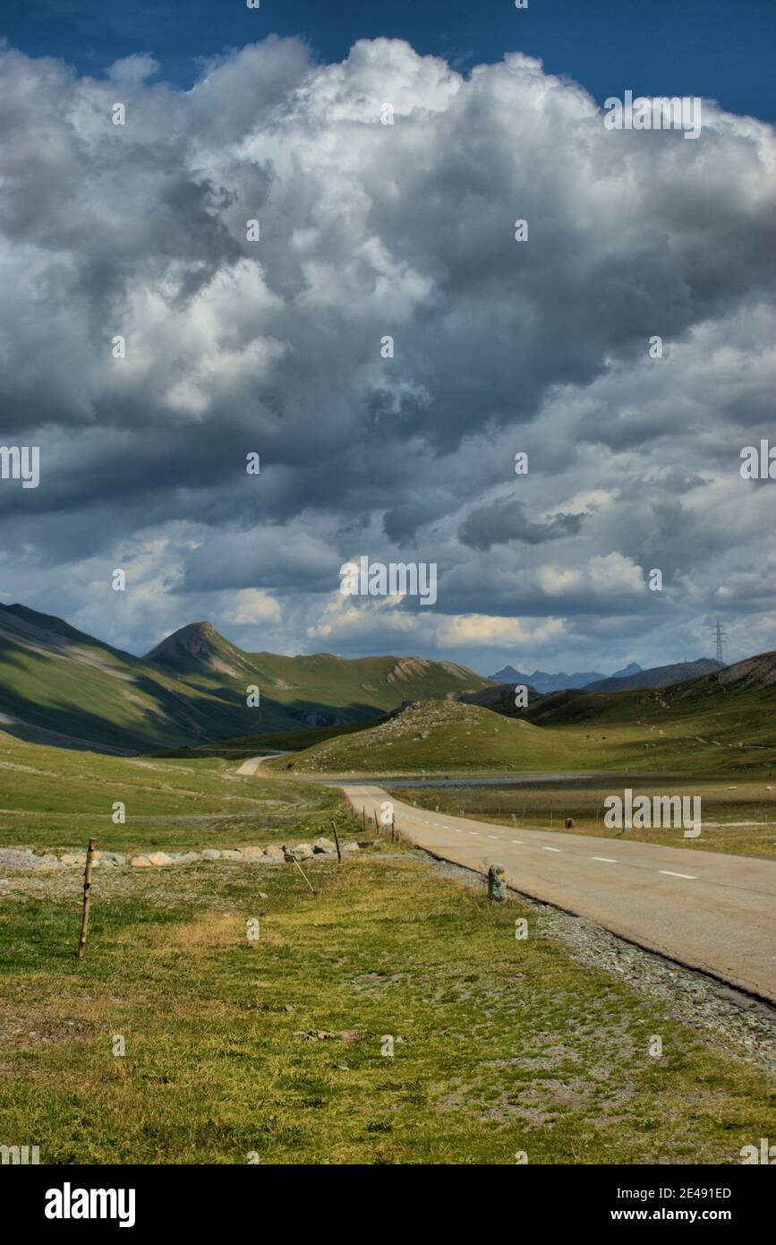 Amazing mountain panorama at the Albulapass in Switzerland 12.8.2020 ...