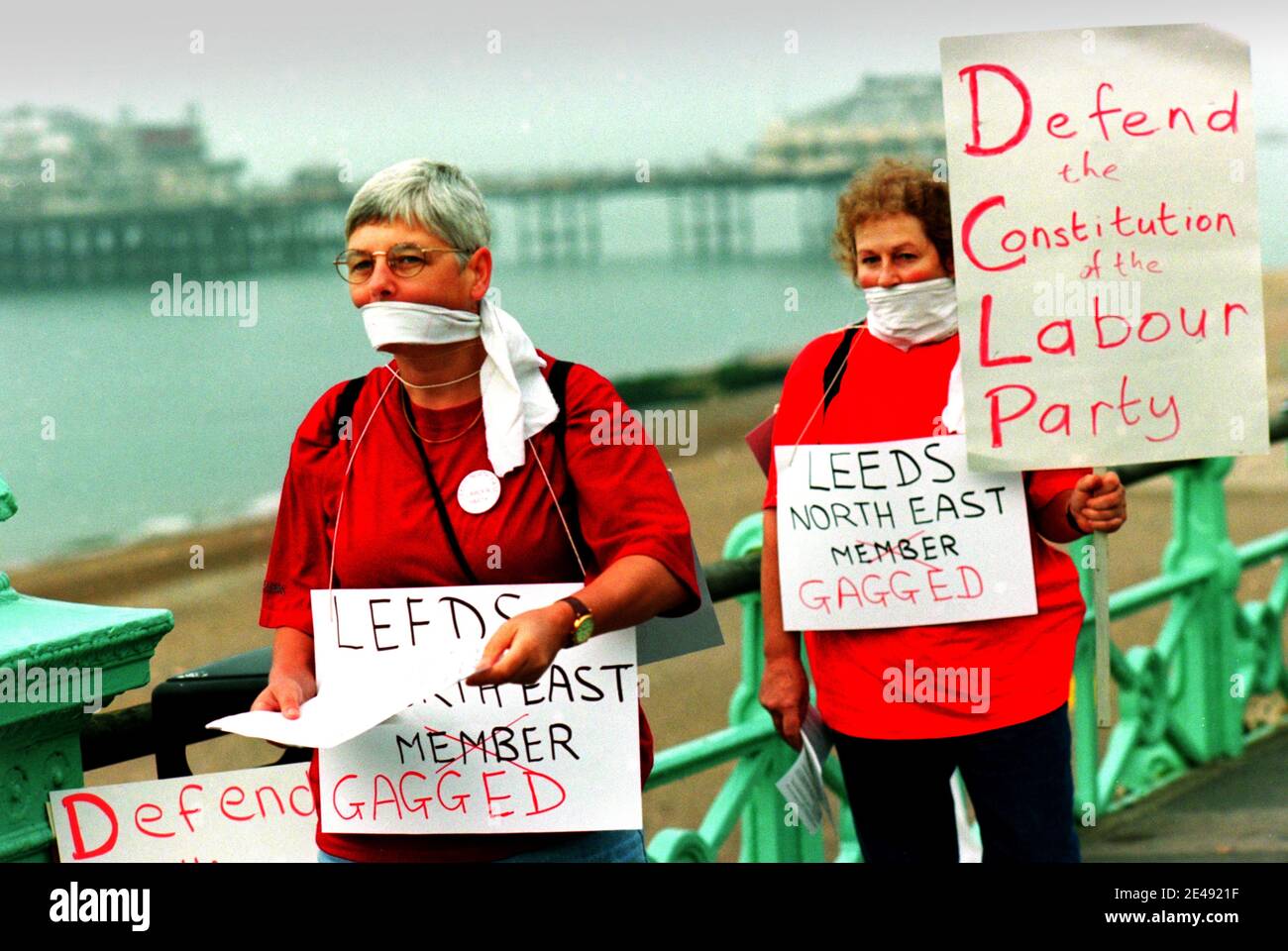 Brighton party conference sea hi-res stock photography and images - Alamy