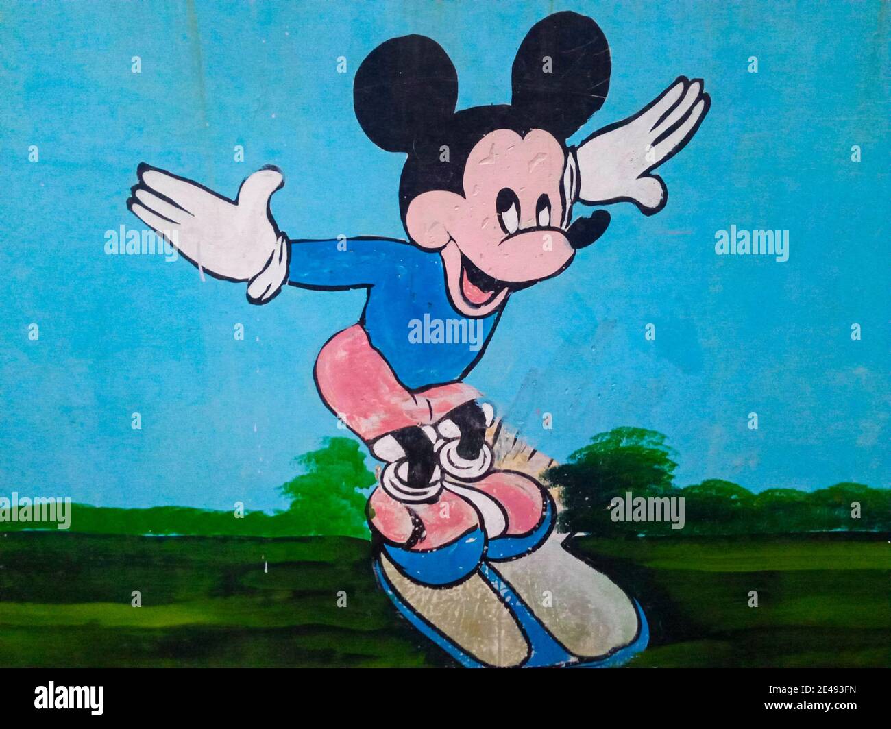 LAHORE, PAKISTAN - Oct 25, 2020: 25 October 2020 Mini mouse image on ...