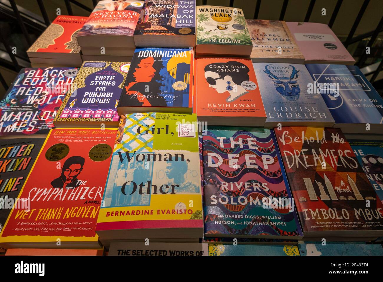 Barnes & Noble Booksellers Paperback Books Display in New York City ...
