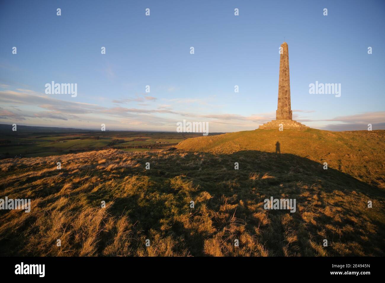 Straiton, Ayrshire, Scotland, UK. The walk and view form the Hunter ...