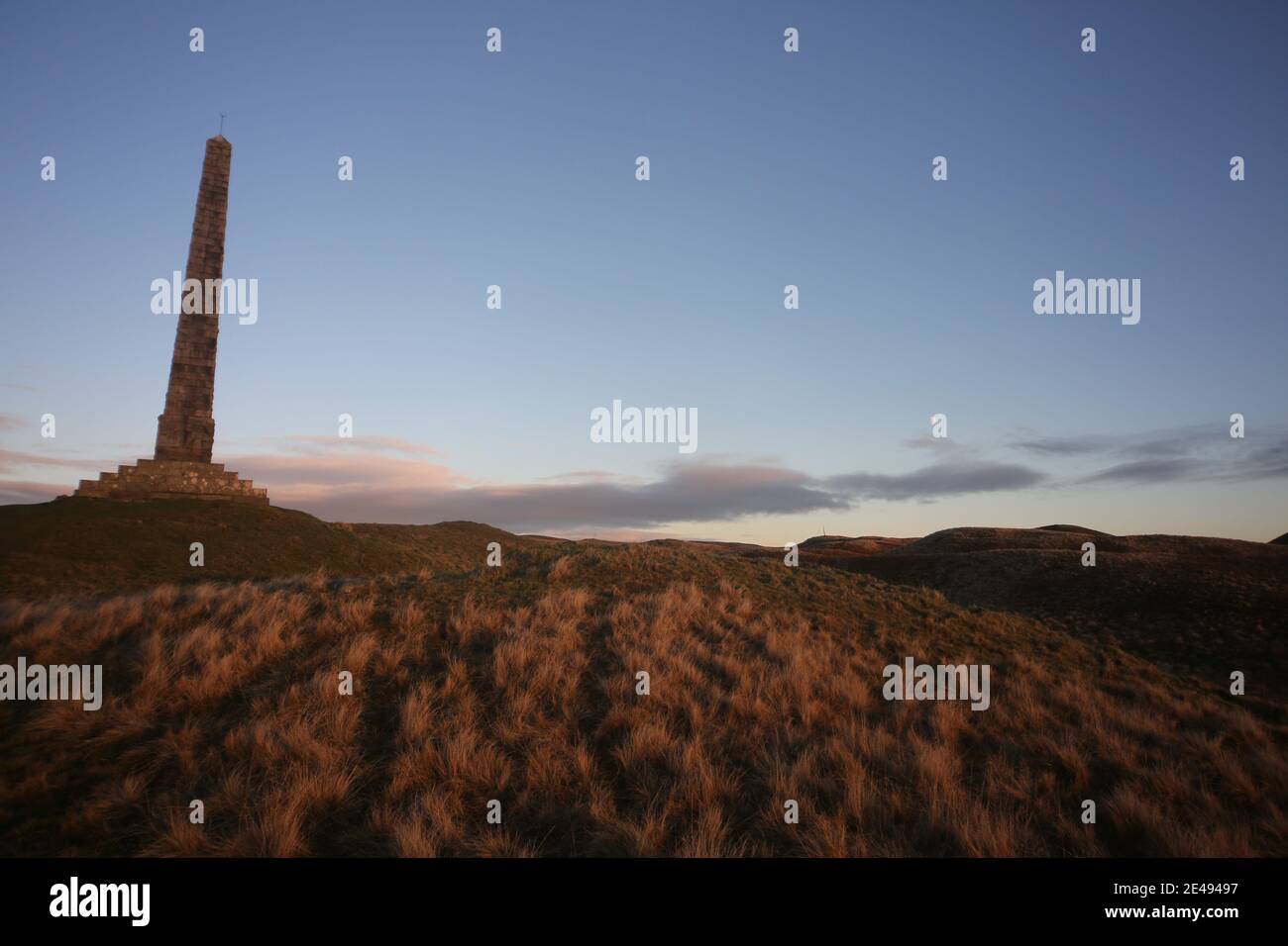 Straiton, Ayrshire, Scotland, UK. The walk and view form the Hunter ...