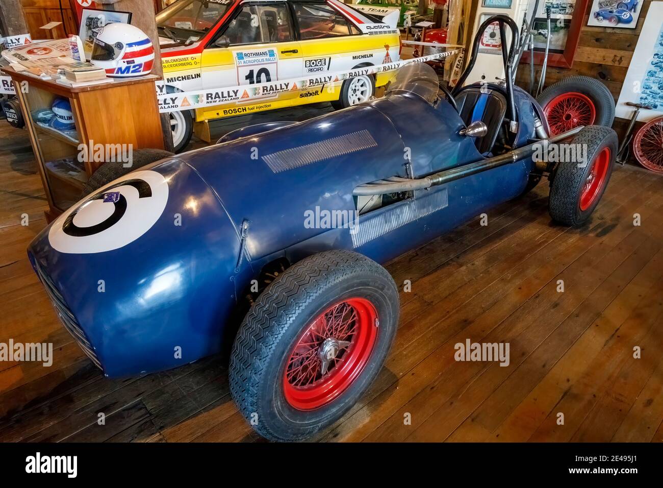 1953 Ransley Riley single-seater multi-event racer. On display at the ...