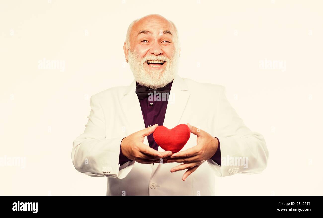 Bearded businessman heart failure hi-res stock photography and images ...